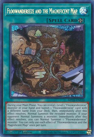 Floowandereeze and the Magnificent Map MP22-EN220 Prices | YuGiOh 2022 ...