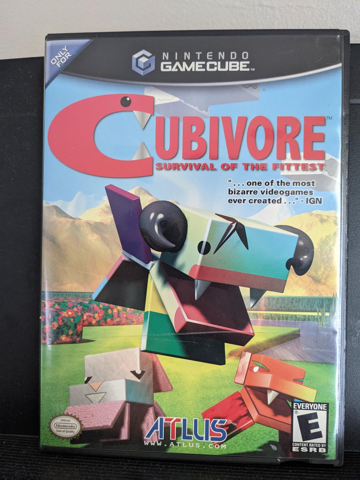 Cubivore | Item, Box, and Manual | Gamecube