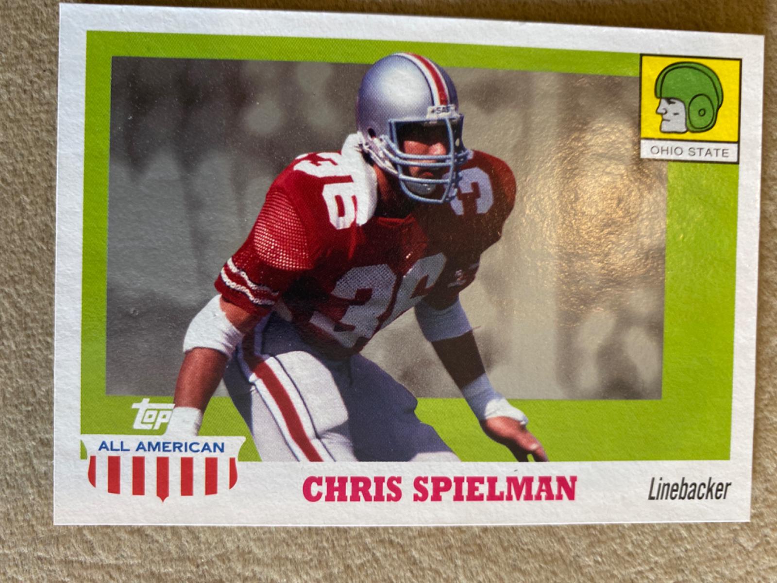 Chris Spielman | Ungraded | 2005 Topps All American