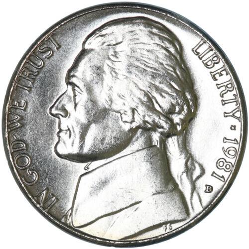 1981 D Jefferson Nickel Prices | Ungraded, NGC, PCGS Values