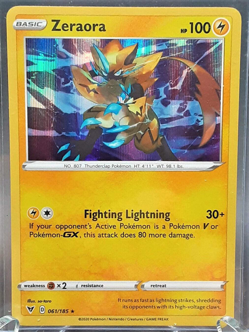 Zeraora #61 Prices | Pokemon Vivid Voltage | Pokemon Cards