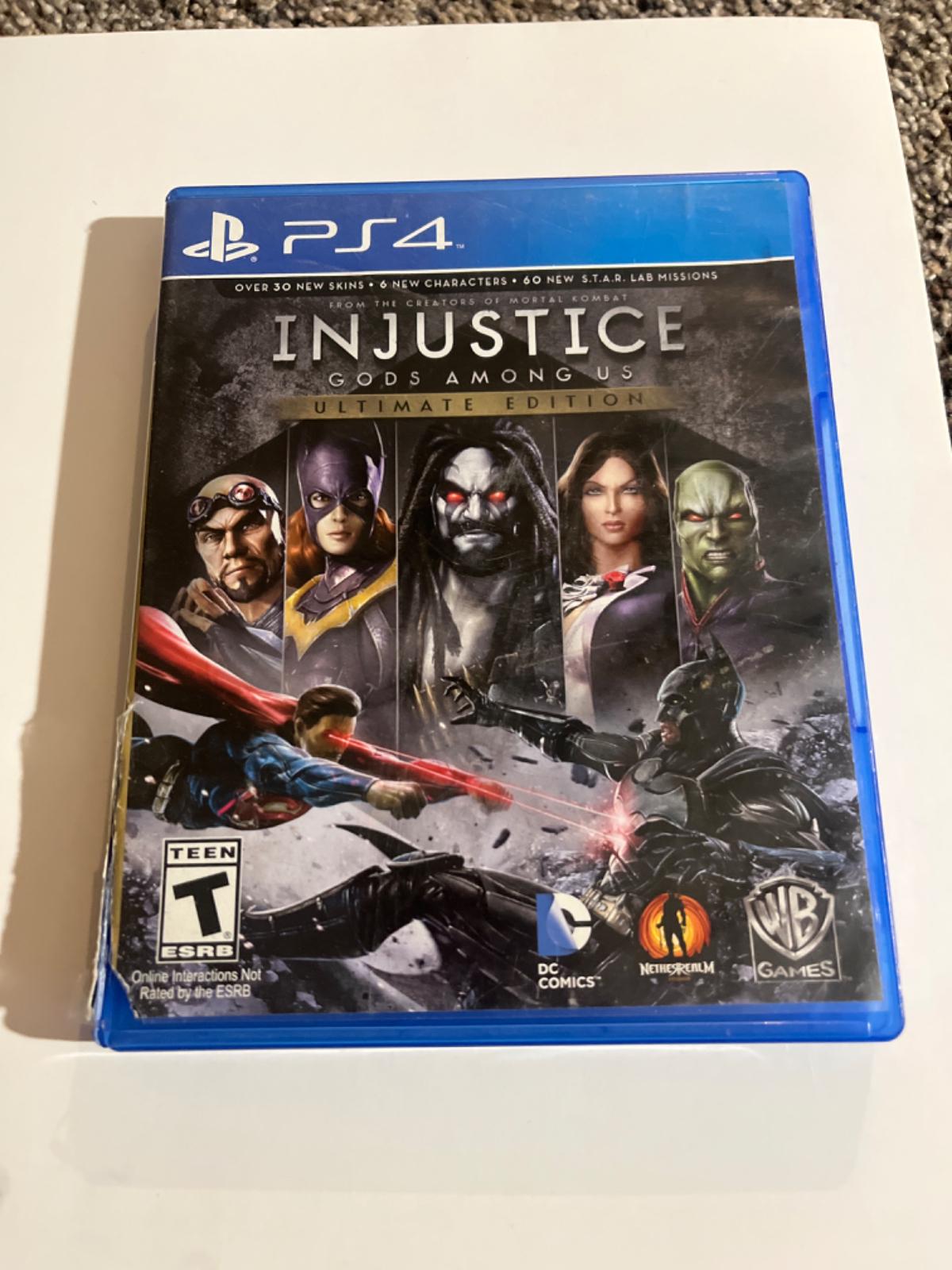 Injustice: Gods Among Us Ultimate Edition | Item, Box, and Manual ...