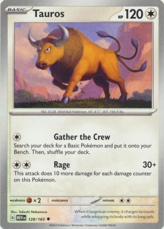 Tauros #128 Prices | Pokemon Scarlet & Violet 151 | Pokemon Cards