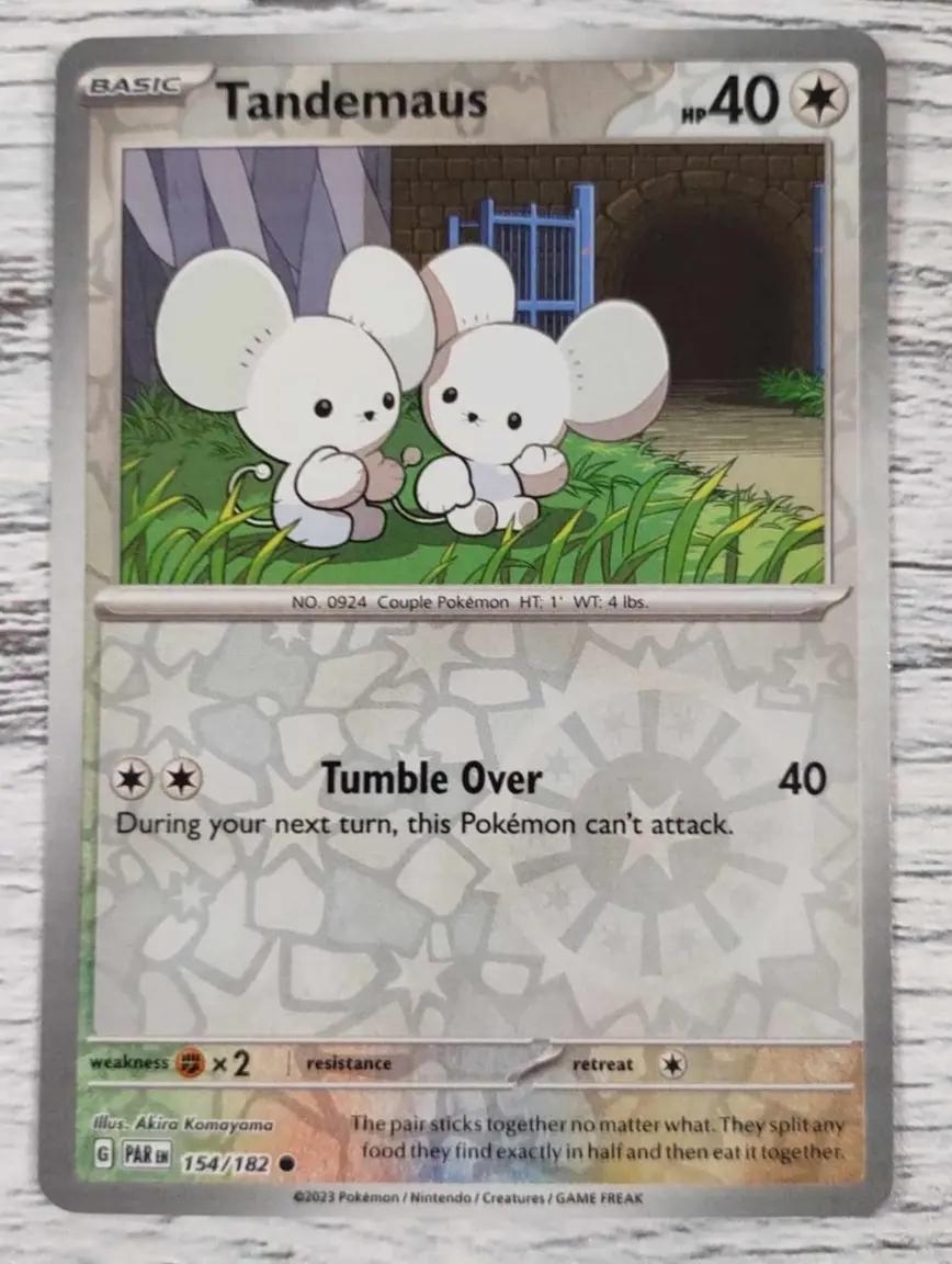 Tandemaus [Reverse Holo] #154 Prices | Pokemon Paradox Rift | Pokemon Cards