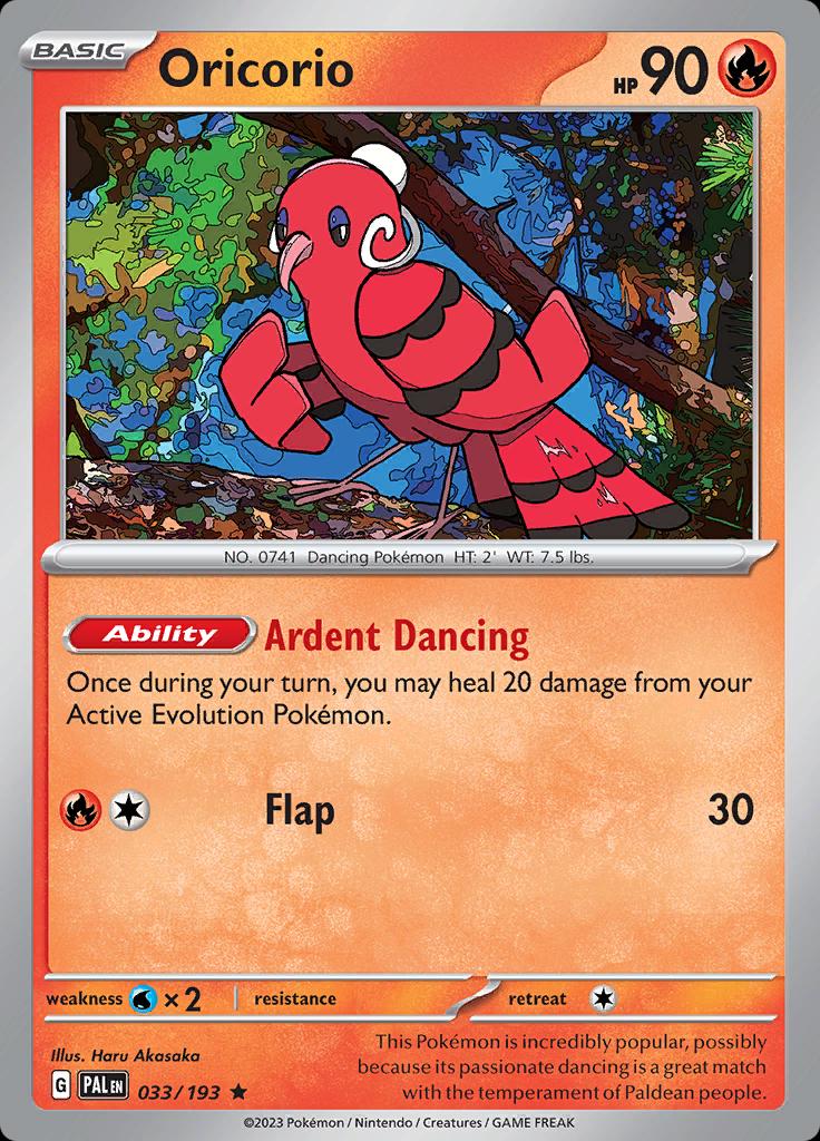 Oricorio #33 Prices | Pokemon Paldea Evolved | Pokemon Cards