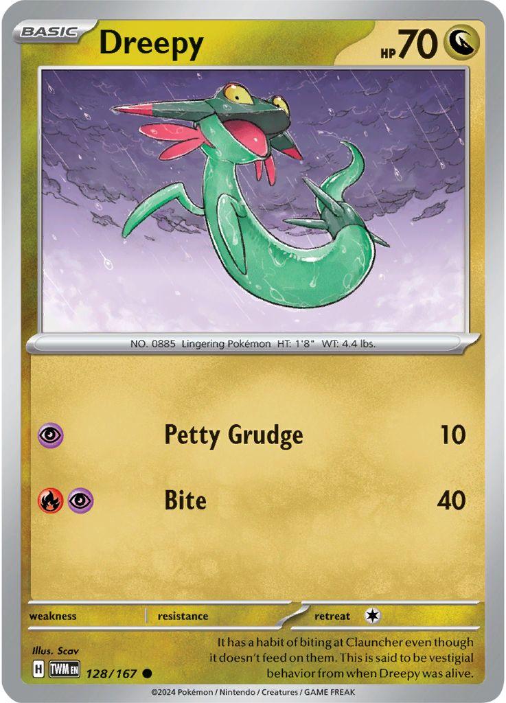 Dreepy #128 Prices | Pokemon Twilight Masquerade | Pokemon Cards