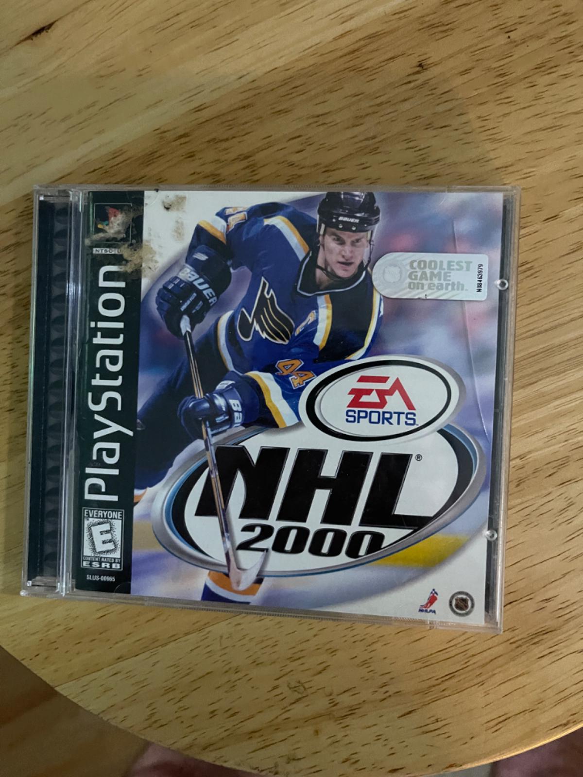 NHL 2000 | Item, Box, and Manual | Playstation