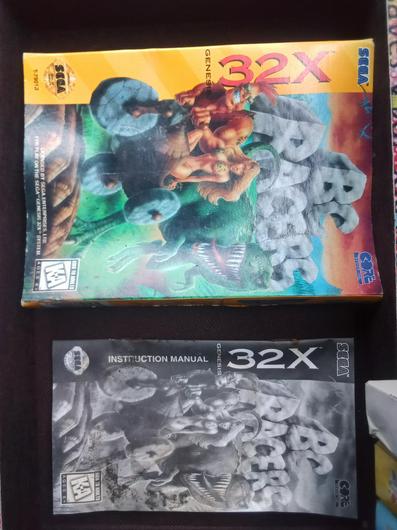 BC Racers | Box and Manual only | Sega 32X