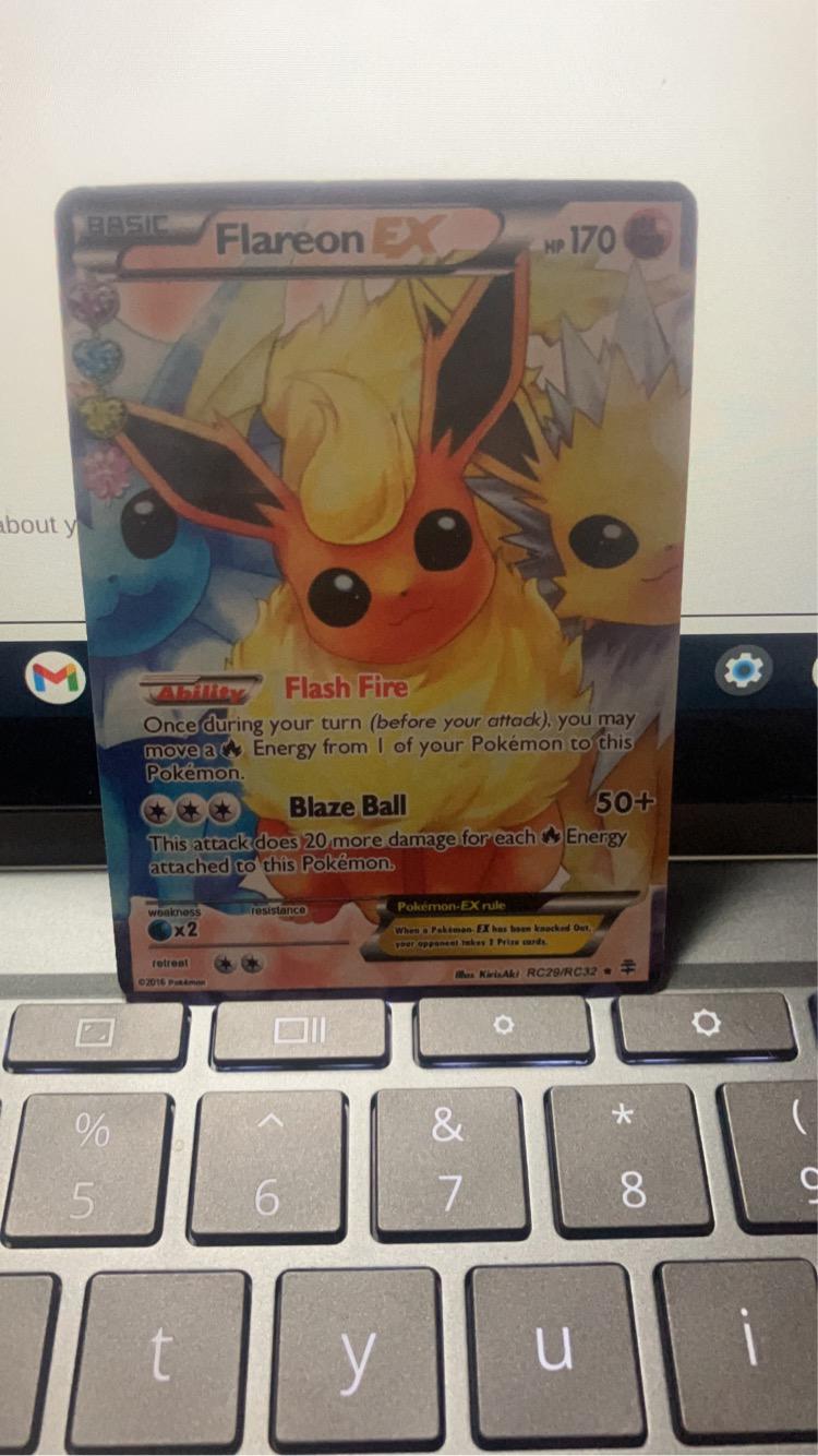 Flareon EX | Ungraded | Pokemon Generations