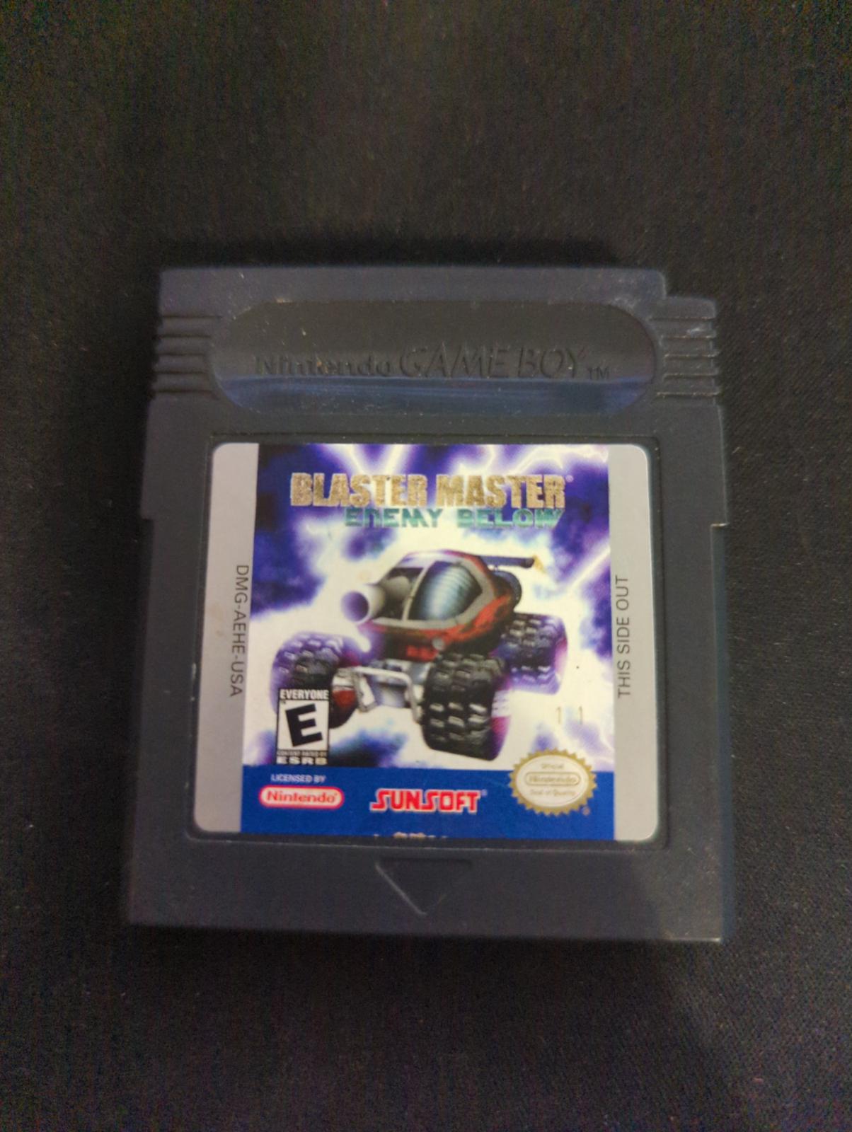 Blaster Master Enemy Below | Item only | GameBoy Color