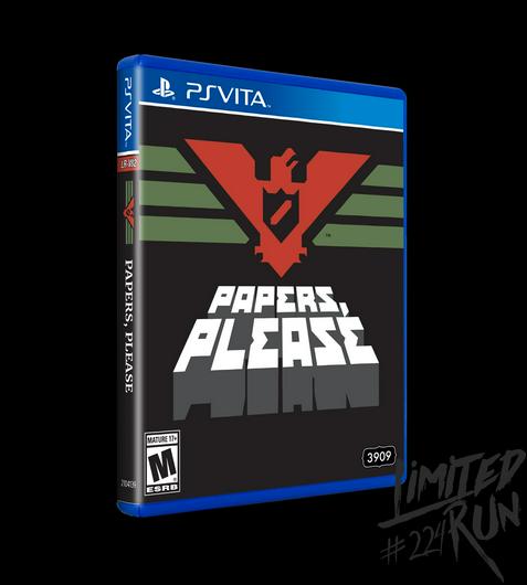 Papers, Please | New Item, Box, and Manual | Playstation Vita