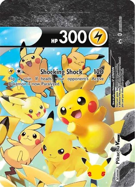 Pikachu V Union #SWSH140 Prices | Pokemon Celebrations | Pokemon Cards
