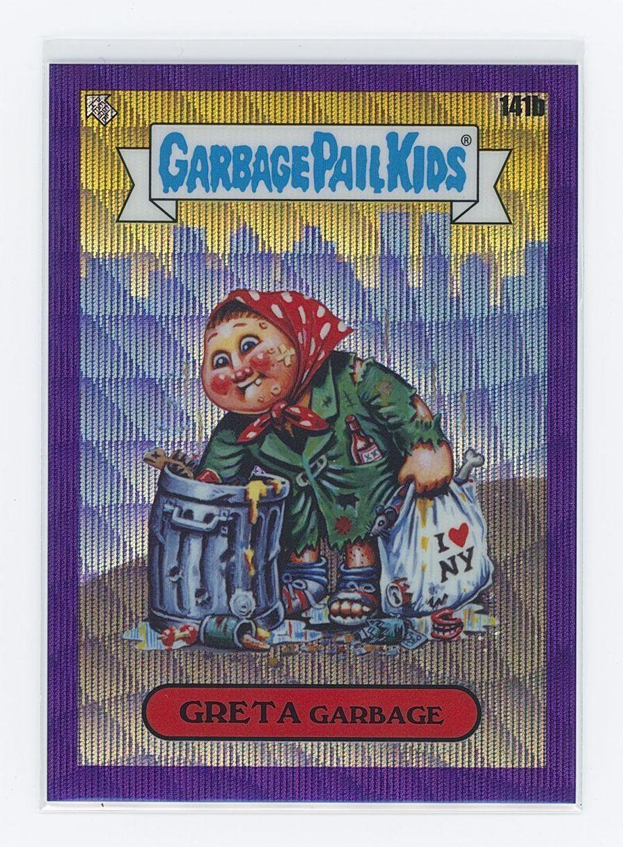 GRETA GARBAGE [Purple Wave] #141b Prices | 2021 Garbage Pail Kids ...