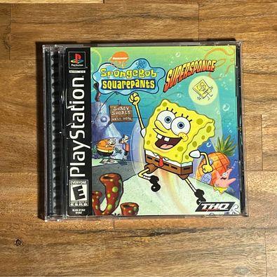 SpongeBob SquarePants Super Sponge | Item, Box, and Manual | Playstation