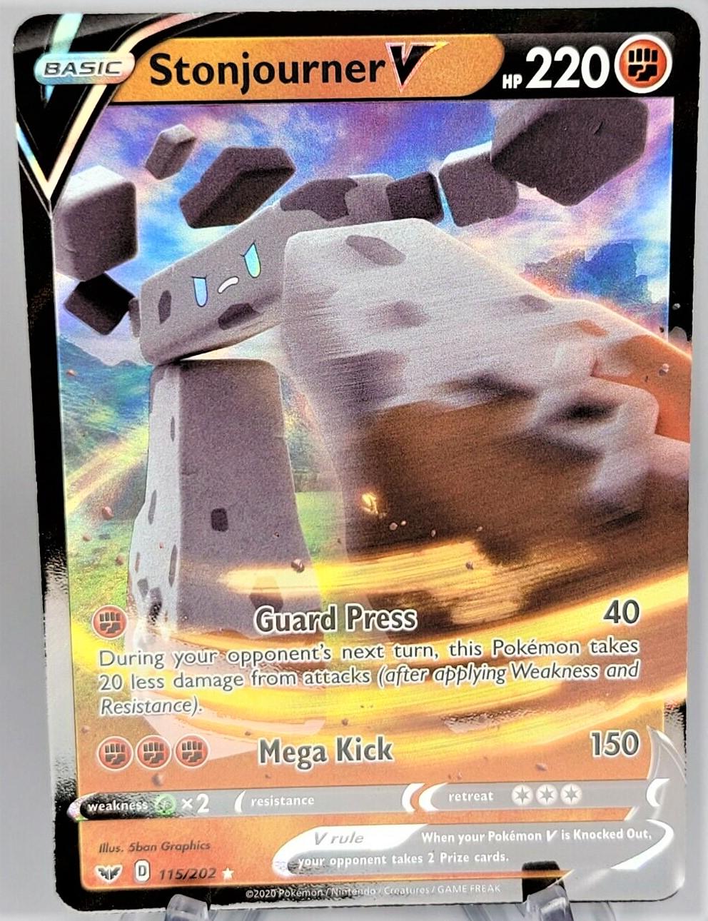 Stonjourner V #115 Prices | Pokemon Sword & Shield | Pokemon Cards