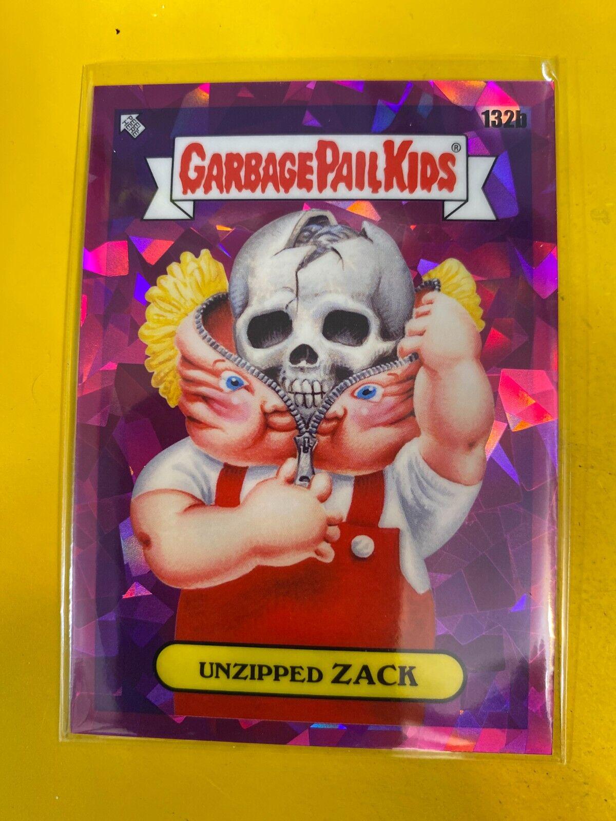UNZIPPED ZACK [Pink] #132b Prices | Garbage Pail Kids 2021 Sapphire ...