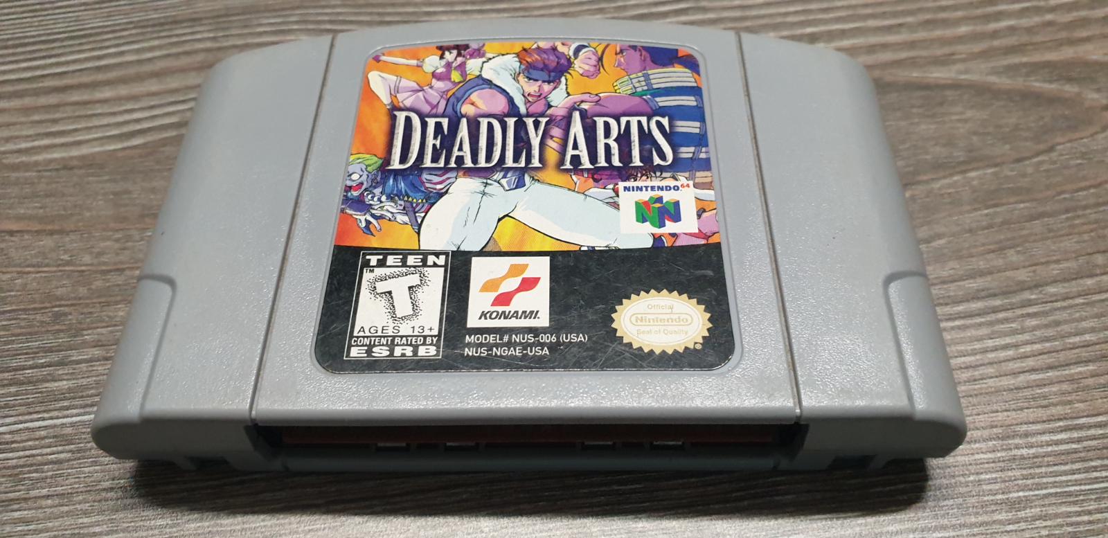 Deadly Arts | Item only | Nintendo 64