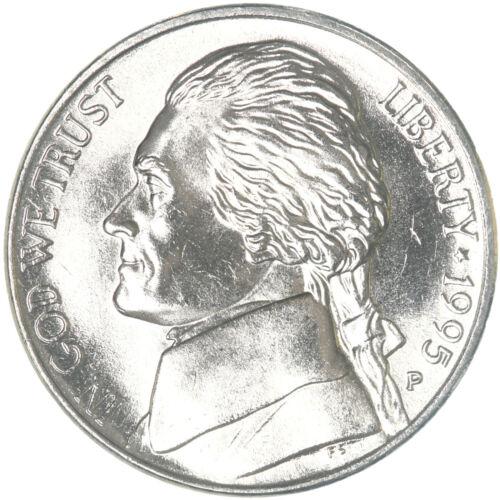1995 P Jefferson Nickel Prices | Ungraded, NGC, PCGS Values