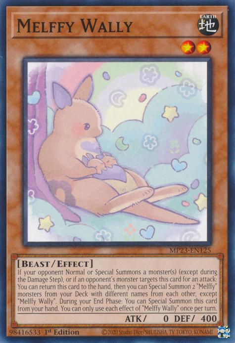 Melffy Wally MP23-EN125 Prices | YuGiOh 25th Anniversary Tin: Dueling ...