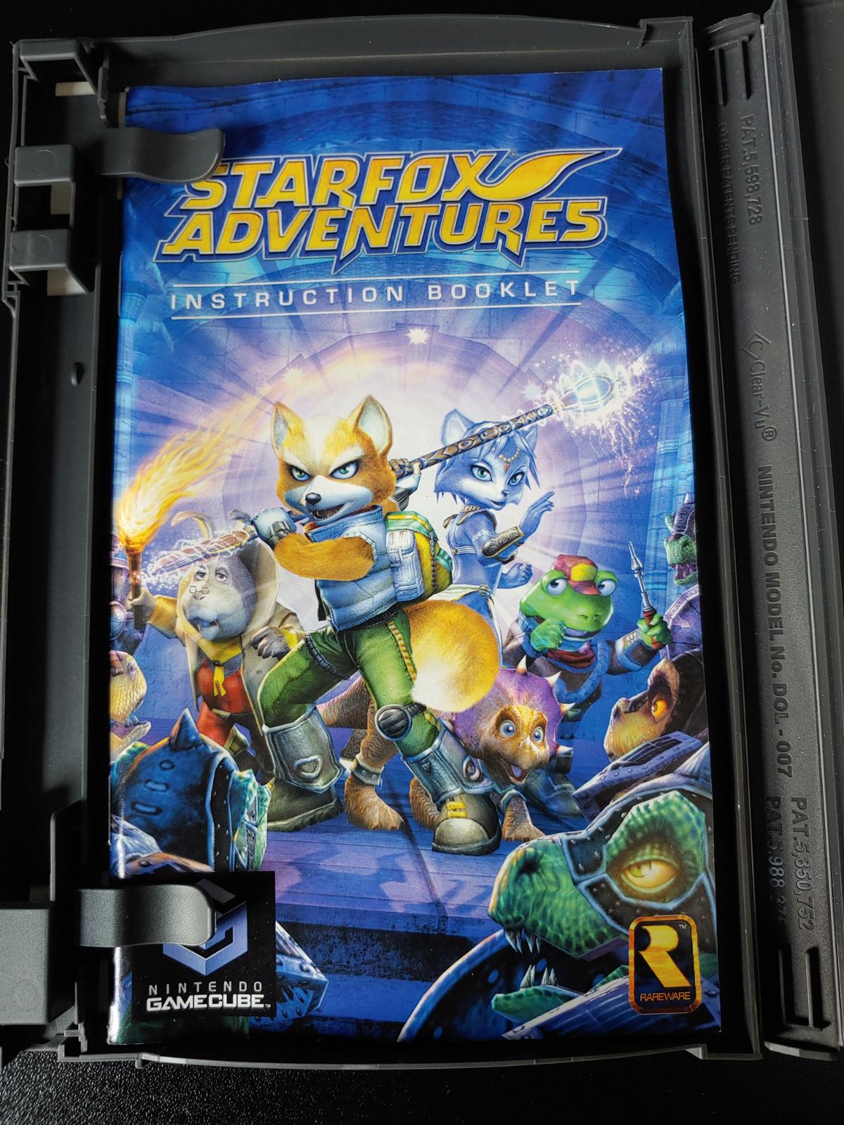 Star Fox Adventures | Item, Box, and Manual | Gamecube