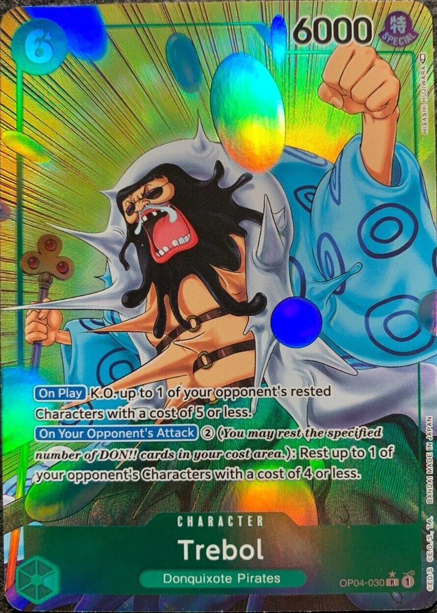 Trebol [Alternate Art] OP04-030 Prices | One Piece Kingdoms of Intrigue | One Piece Cards