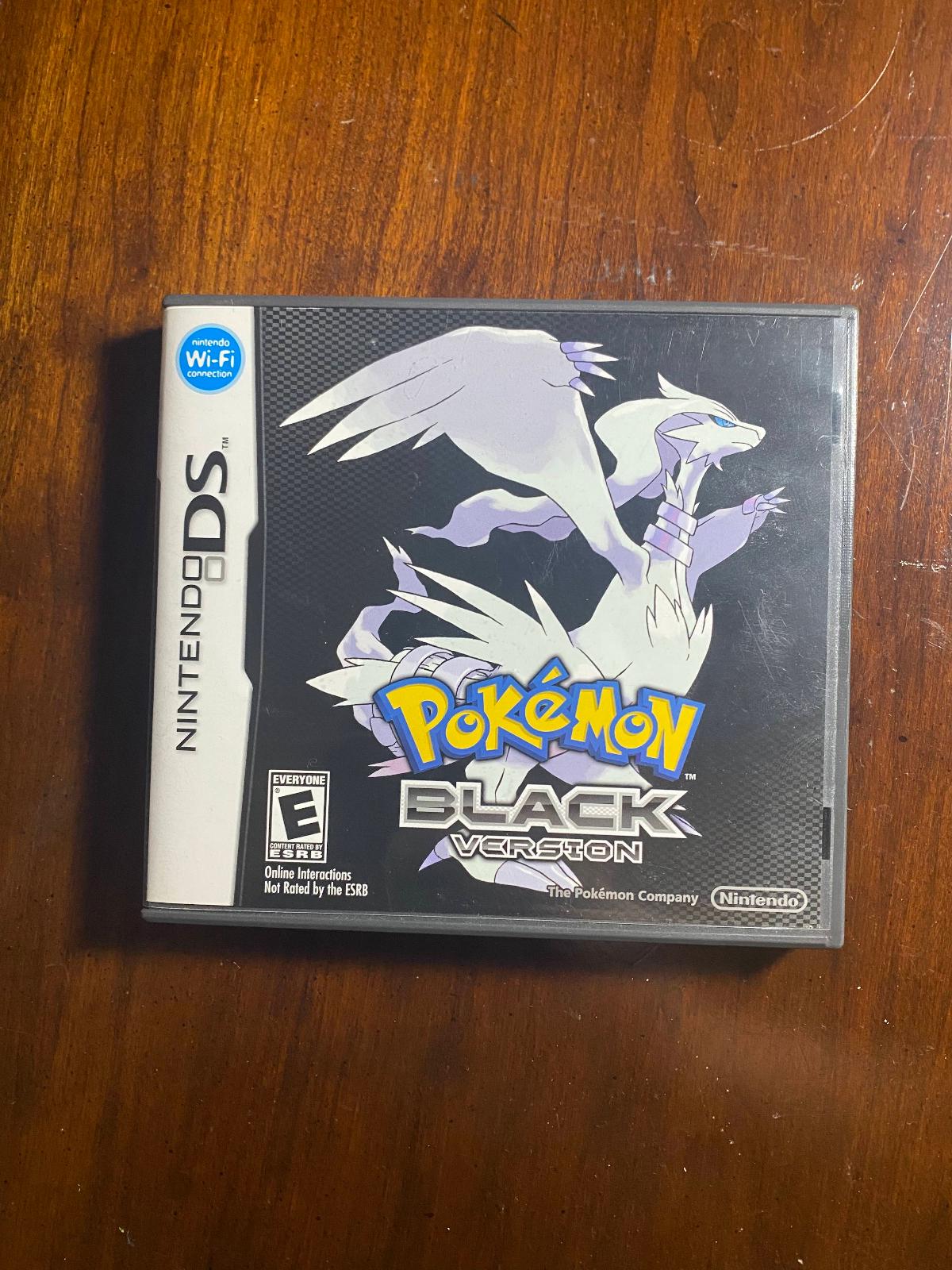 Pokemon Black | Item, Box, and Manual | Nintendo DS