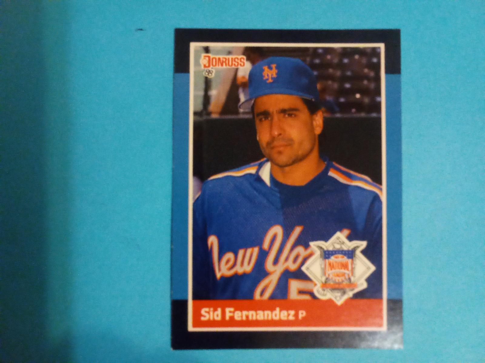 Sid Fernandez #58 | Ungraded | 1988 Panini Donruss All Stars