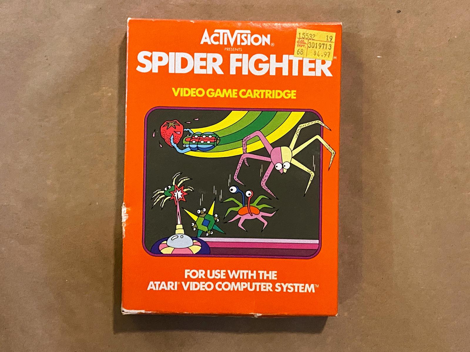 Spider Fighter | Box only | Atari 2600