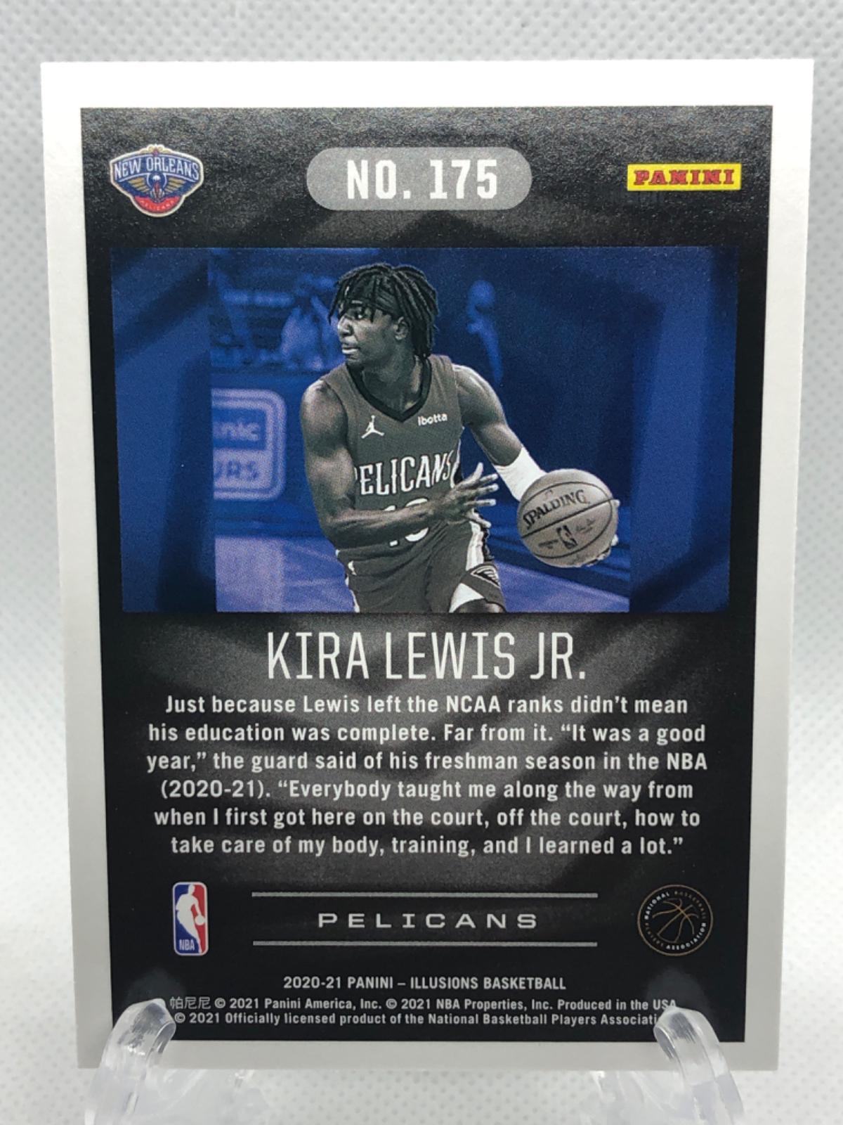 Kira Lewis Jr. #175 Prices [Rookie] | 2020 Panini Illusions | Basketball Cards