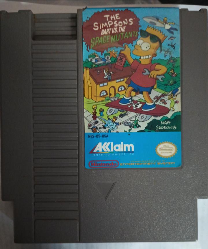 The Simpsons Bart vs the Space Mutants | Item only | NES