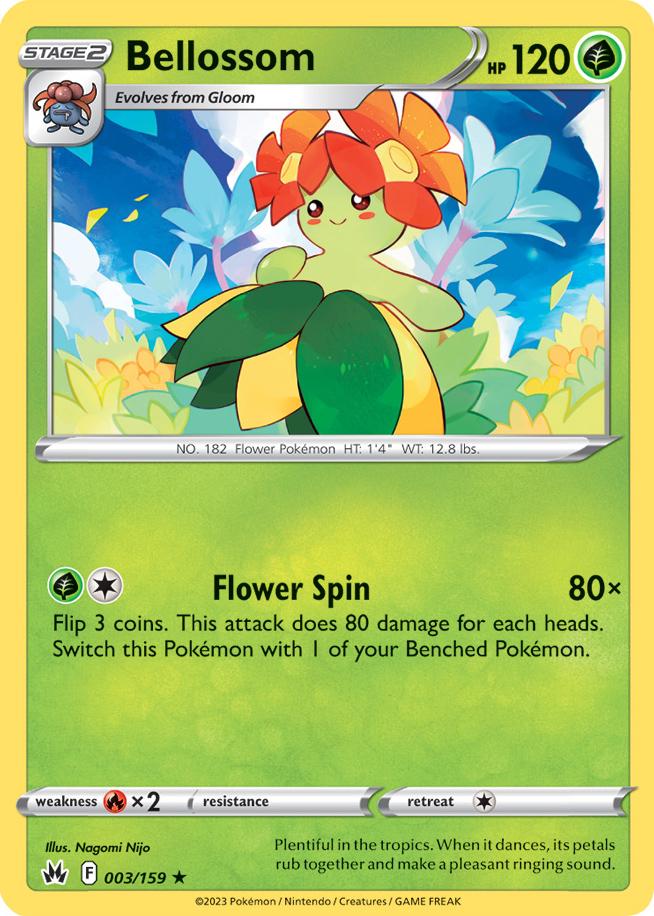 Bellossom #3 Prices | Pokemon Crown Zenith | Pokemon Cards