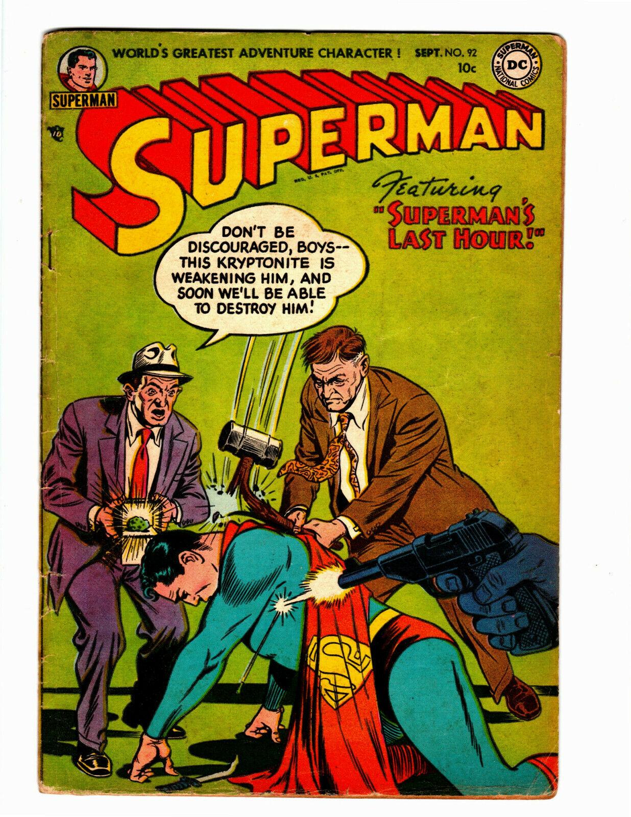 Superman #92 (1954) Prices | Superman Series