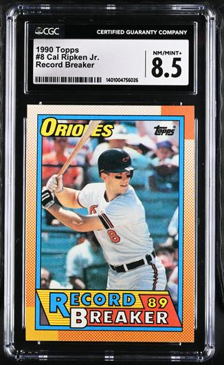 Cal Ripken Jr. | Graded 8 | 1990 Topps