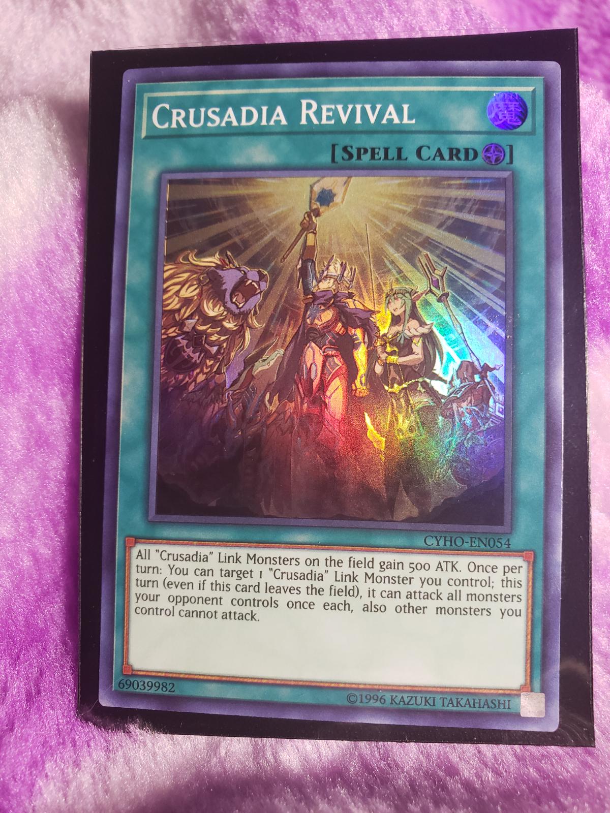Crusadia Revival CYHO-EN054 Prices | YuGiOh Cybernetic Horizon | YuGiOh ...