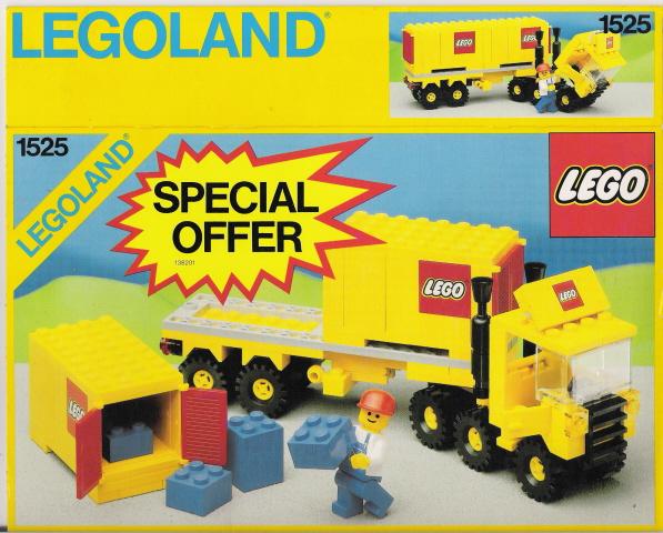 Container Lorry #1525 LEGO Set Prices | New, Boxed, Loose Values