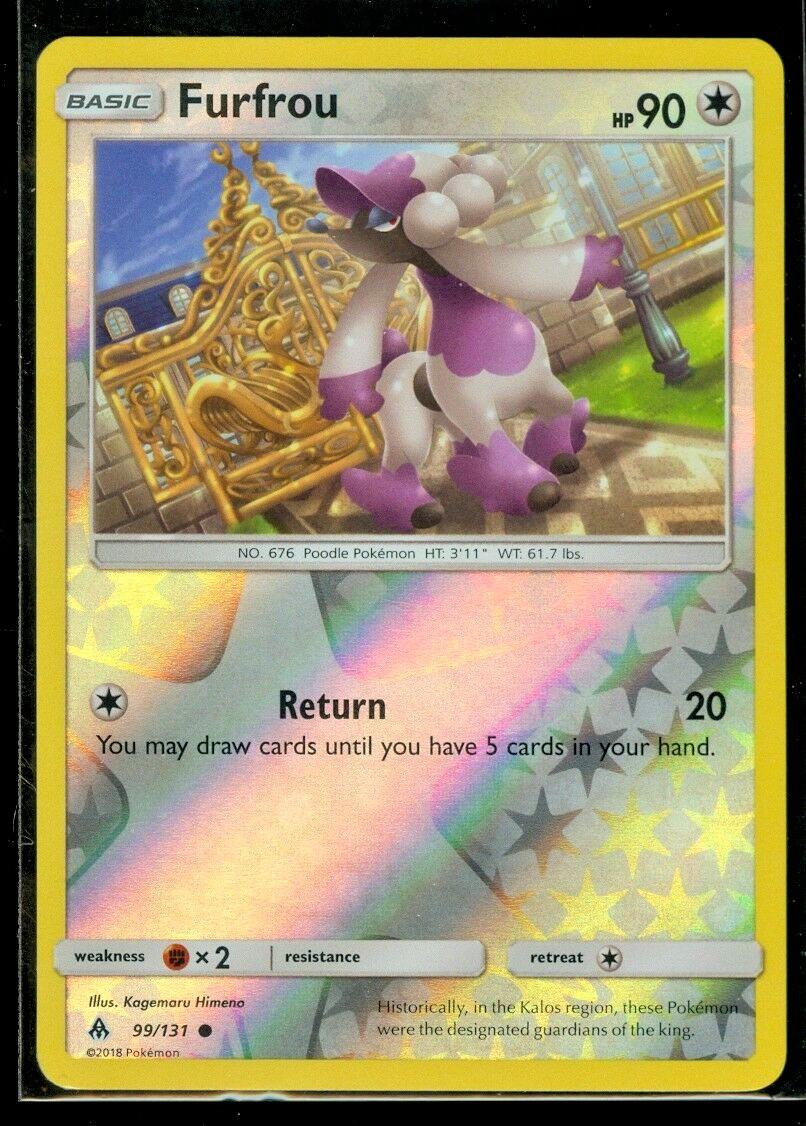 Furfrou [Reverse Holo] #99 Prices | Pokemon Forbidden Light | Pokemon Cards