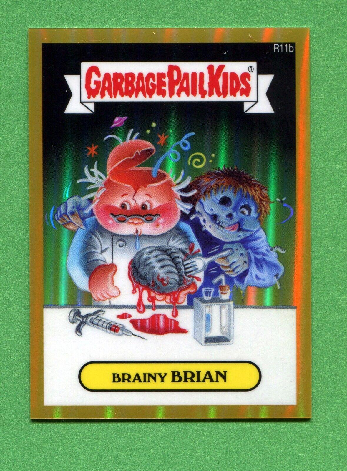 Brainy BRIAN [Gold] #R11b Prices | 2014 Garbage Pail Kids Chrome | GPK ...
