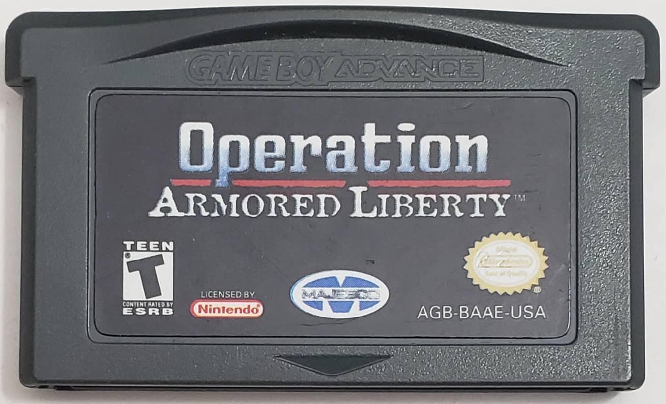 Operation Armored Liberty | Item only | GameBoy Advance