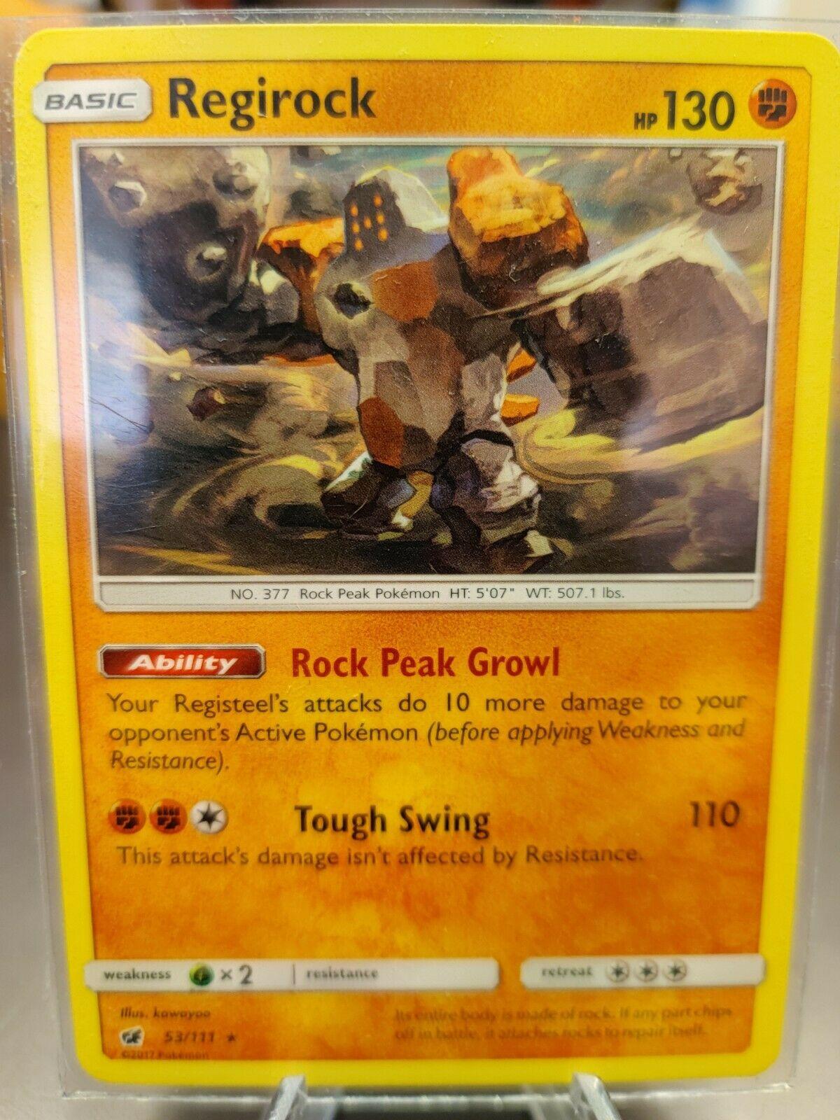 Regirock #53 Prices | Pokemon Crimson Invasion | Pokemon Cards