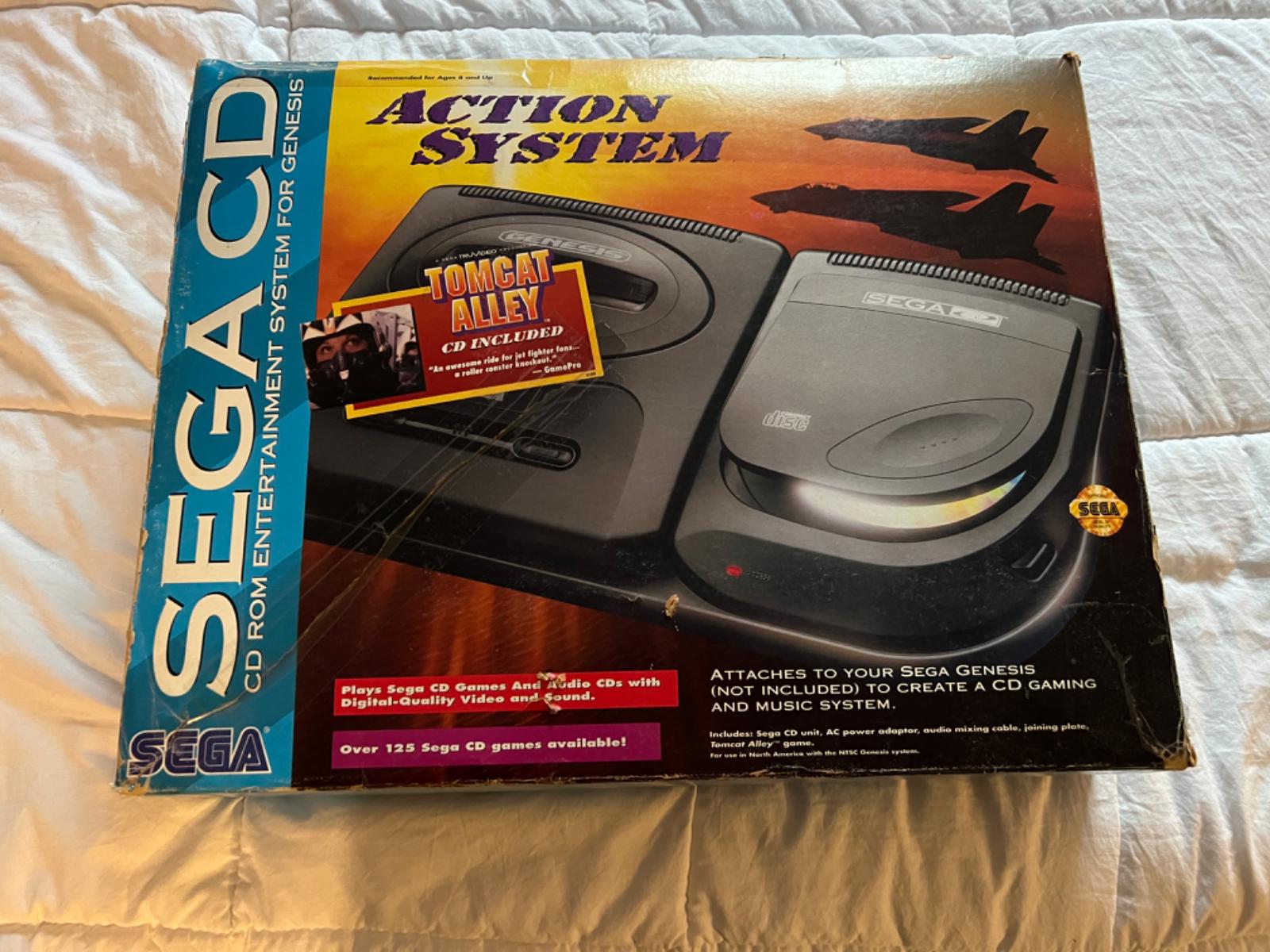 Sega CD Model 2 Console | Item, Box, and Manual | Sega CD