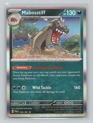 Mabosstiff [Holo] #63 Prices | Pokemon Paldean Fates | Pokemon Cards