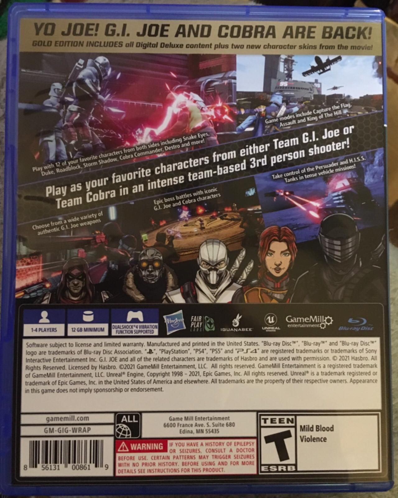 G.I. Joe: Operation Blackout [Gold Edition] Prices Playstation 4 ...