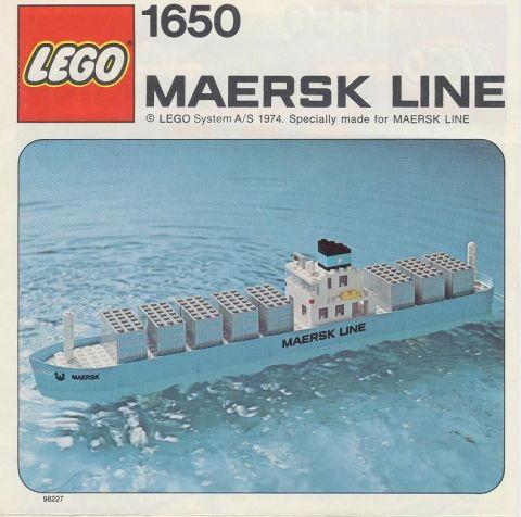 Maersk Line Container Ship #1650 | Цены на наборы LEGO | Новые и ...