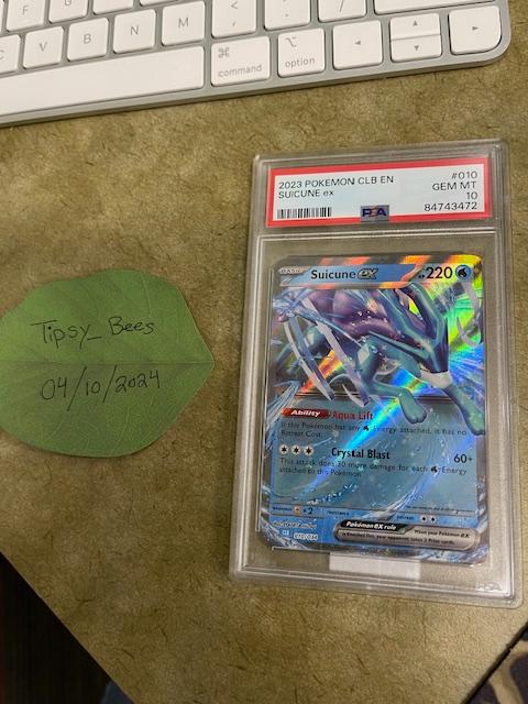 Suicune EX | PSA 10 | Pokemon TCG Classic: Blastoise Deck