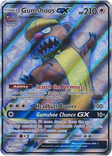 Gumshoos GX #145 Prices | Pokemon Sun & Moon | Pokemon Cards