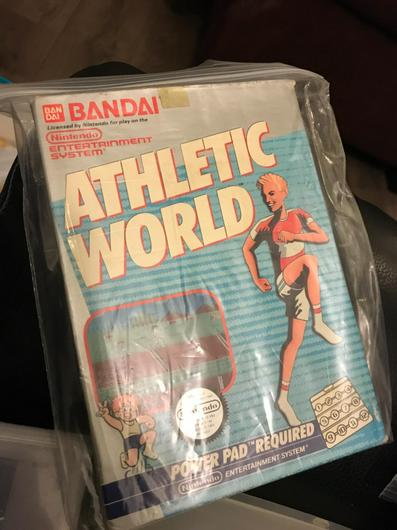 Athletic World | Item, Box, and Manual | NES