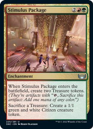 Stimulus Package [Foil] #225 Prices | Magic Streets of New Capenna ...
