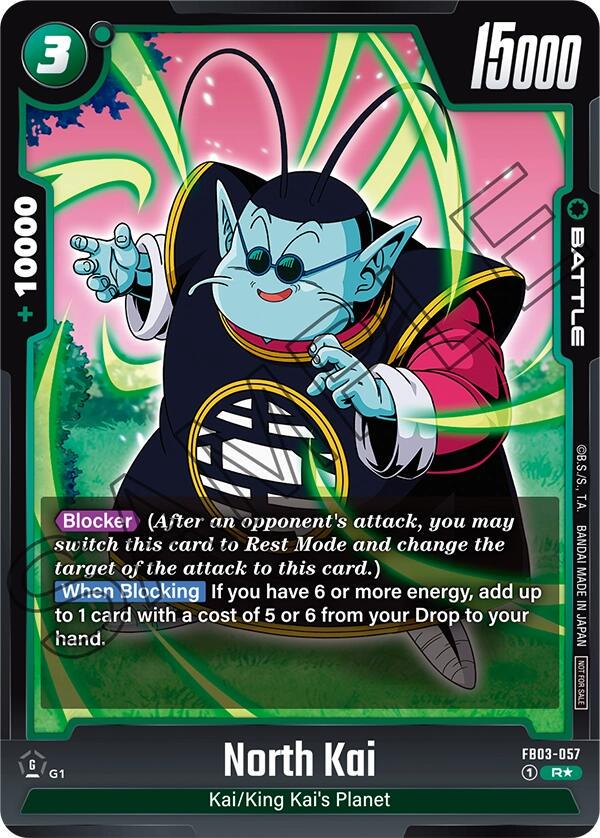North Kai [Tournament Pack 04 Holo] FB03-057 Prices | Dragon Ball Fusion World Judge Promo ...