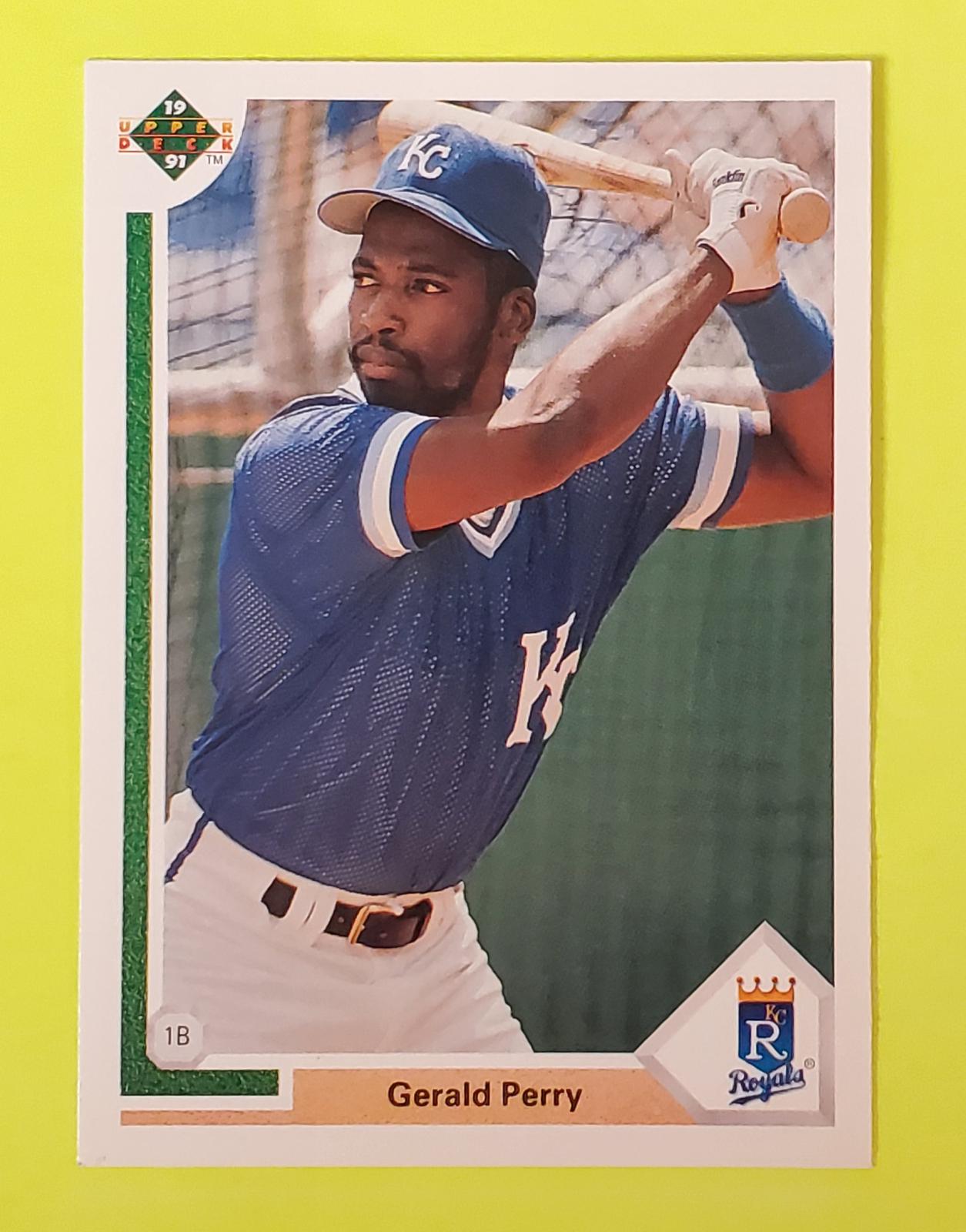 Gerald Perry | Ungraded | 1991 Upper Deck