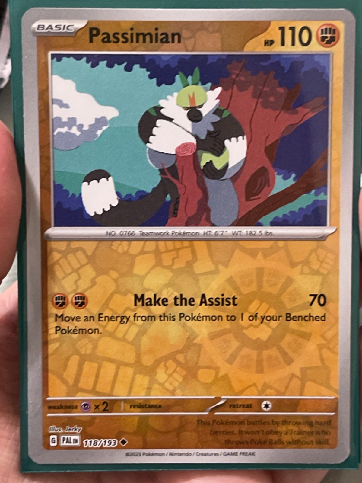 Passimian [Reverse Holo] #118 Prices | Pokemon Paldea Evolved | Pokemon ...